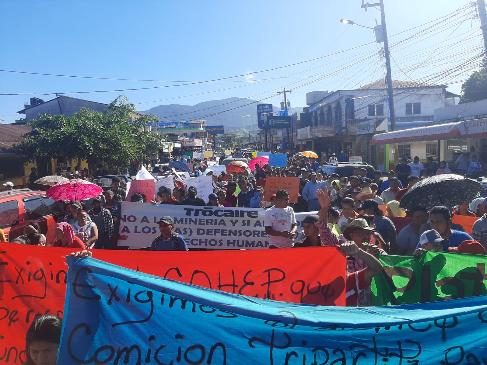 Exigen respeto al derecho al agua, la tierra y el territorio durante ...